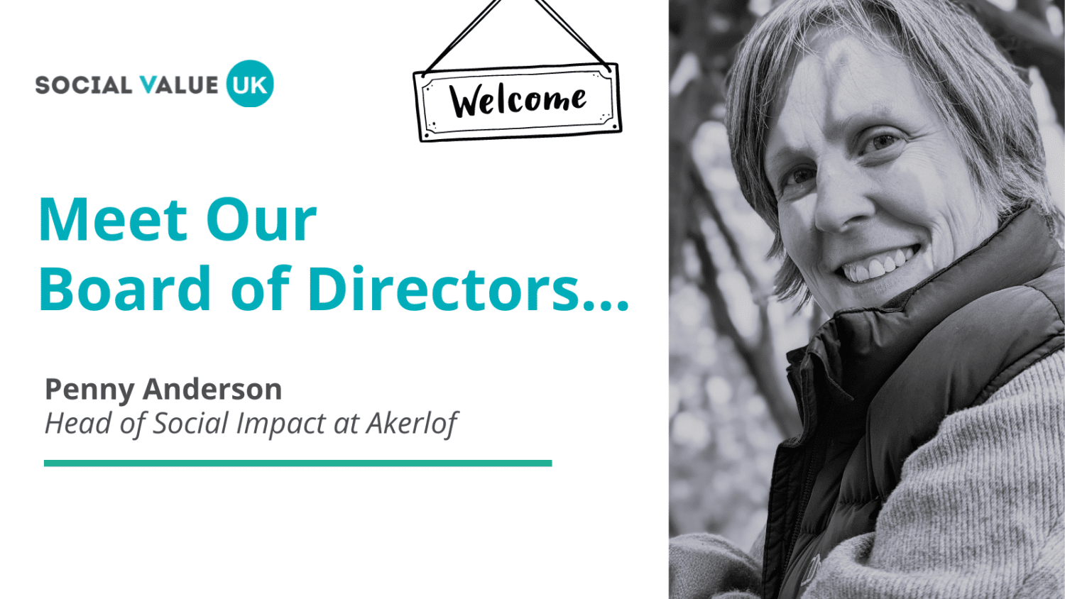 Meet Our New Board Members – Penny Anderson - Social Value UK