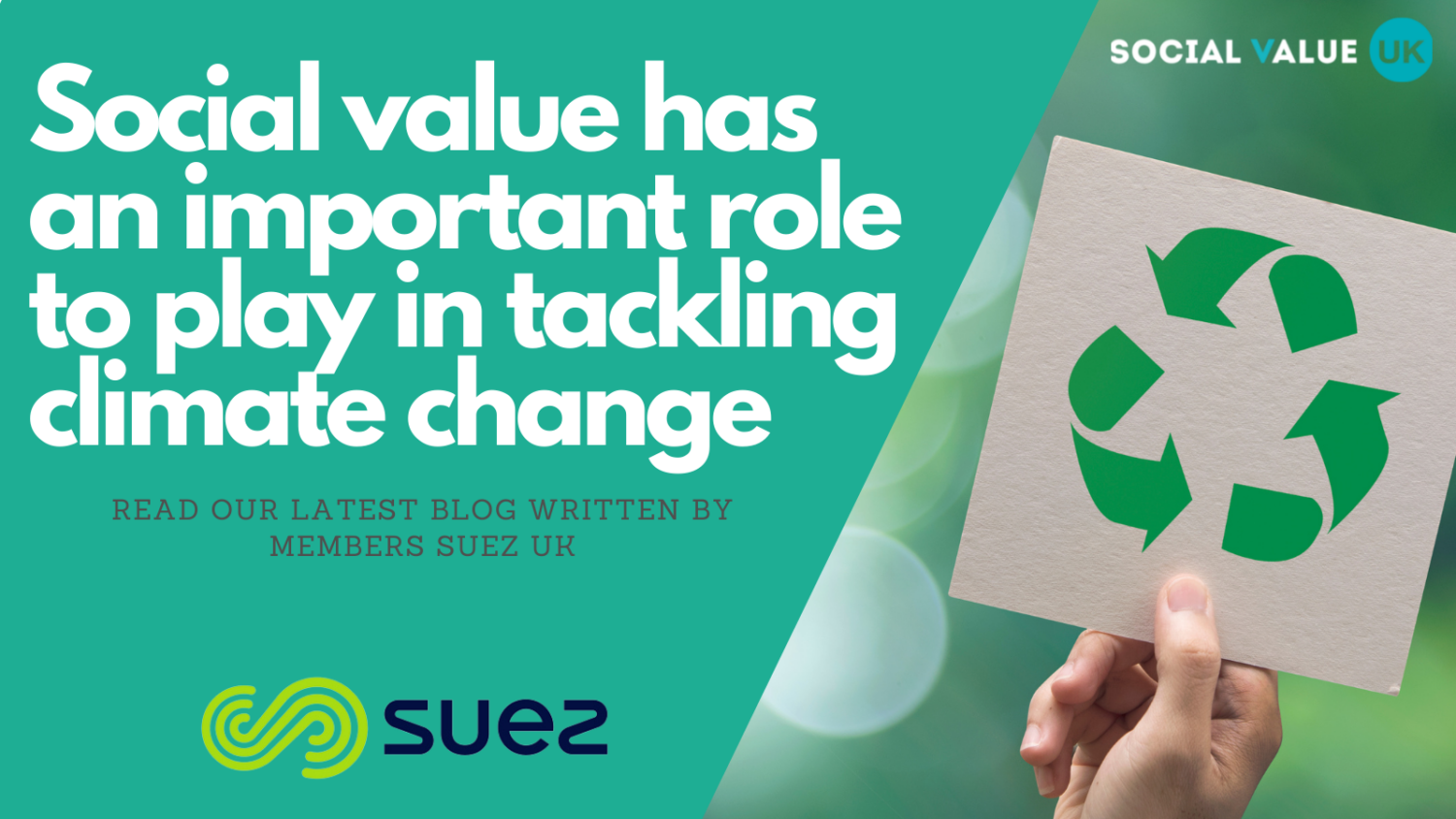 Social value has an important role to play in tackling climate change ...