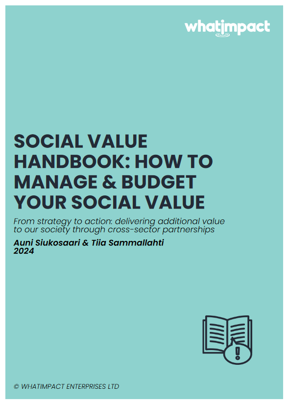 Social Value Handbook: How to Manage & Budget Your Social Value ...
